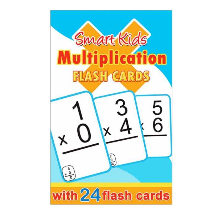 Smart Kids Flashcards MULTIPLICATION | Lazada PH