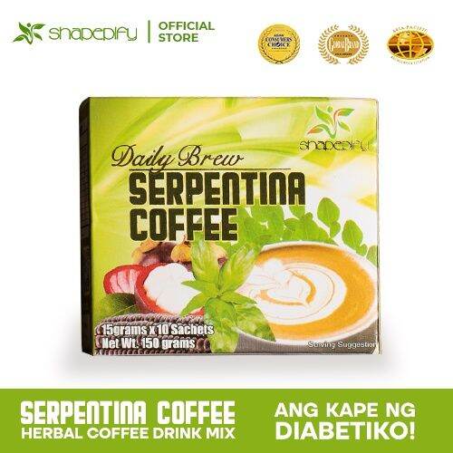 ♂Shapepify Daily Brew's Serpentina Herbal Coffee Diabetic Cholesterol ...