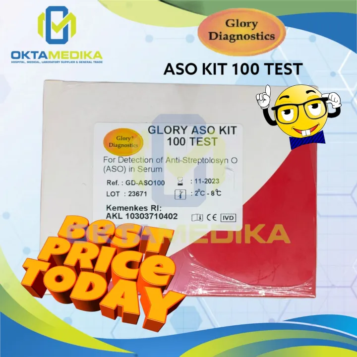 Glory, ASO LATEX KIT (100 Test) | Lazada Indonesia