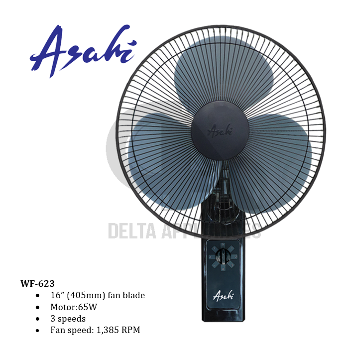 Asahi WF-623 Wall Fan 16" | Lazada PH