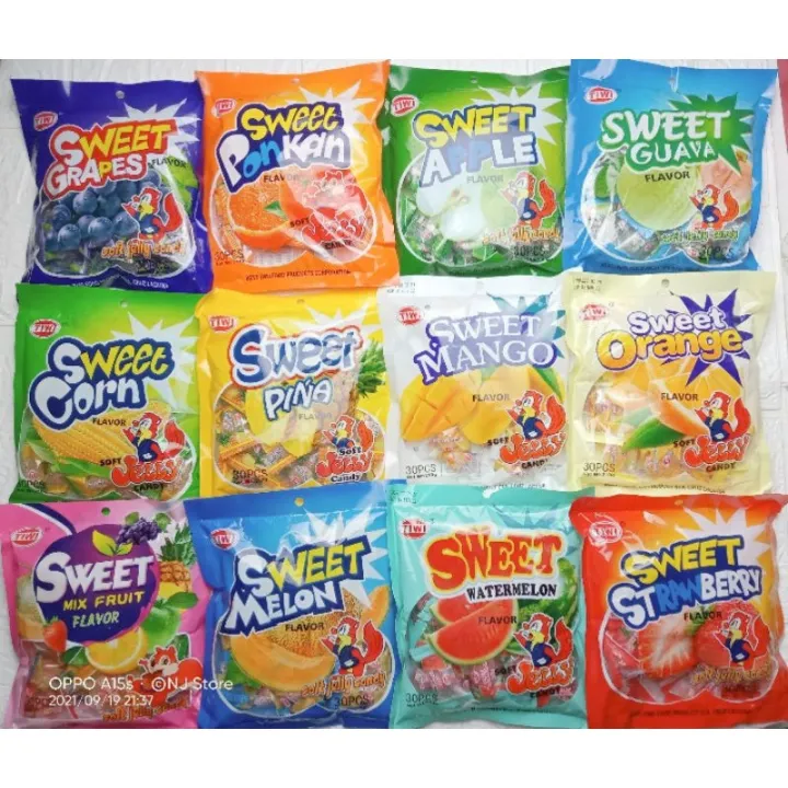 TIWI SOFT JELLY CANDY 30'AS Candy christmas candy candy other | Lazada PH