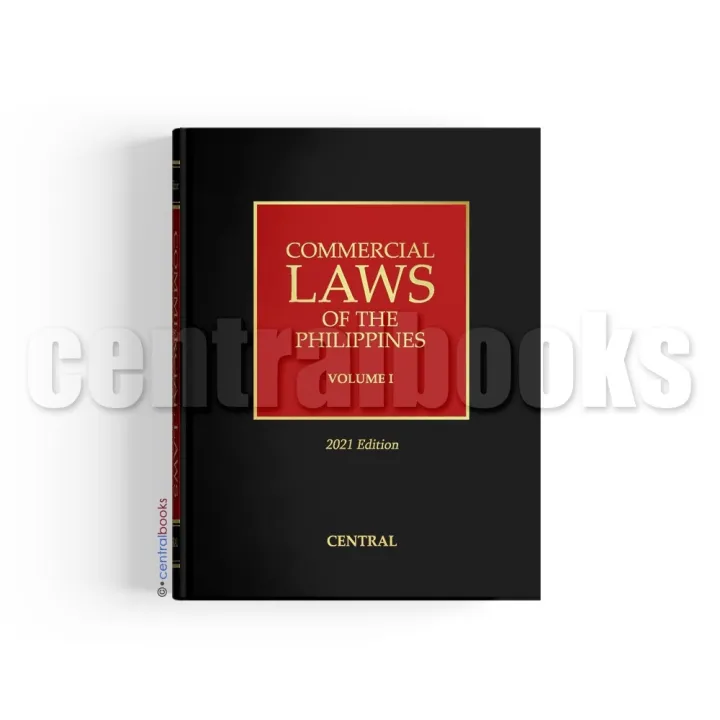 Commercial Law of the(Codal) (2021-2022 Ed.) by CBSI Editorial Staff | Lazada PH