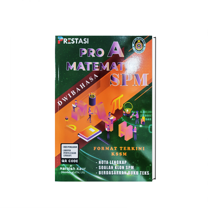 Pro A Matematik SPM Format Terkini KSSM /Tingkatan 5 | Lazada