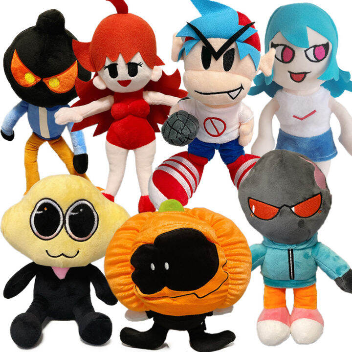 Exclusive 11INCH Friday Night Funkin Boyfriend Plush Spooky Month Skid ...