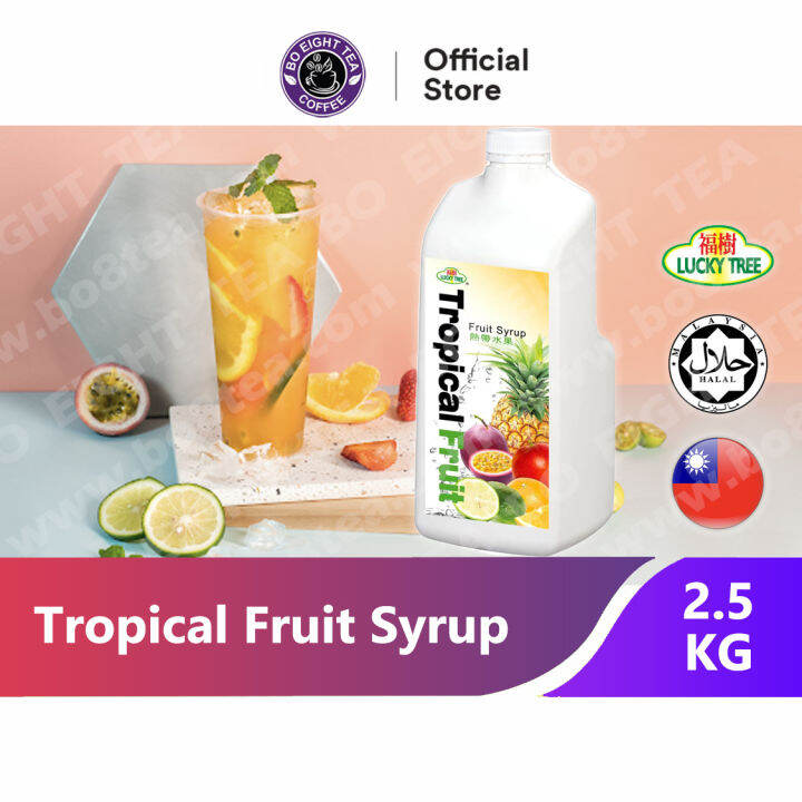 TROPICAL FRUIT SYRUP 2.5KG TAIWAN 福树热带水果汁 Jus Tropika Pekat/Juice Concentrate (Kordial/Cordial ...
