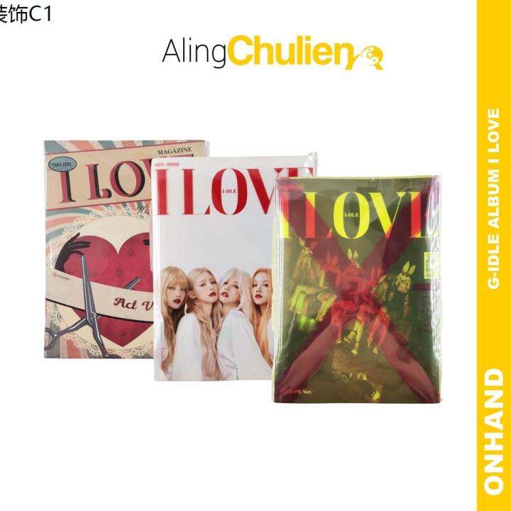 ☛NO POSTER (G)I-DLE GIDLE F G IDLE 5th Mini Album I LOVE PHOTOBOOK VER KTOWN4U POB | Lazada PH