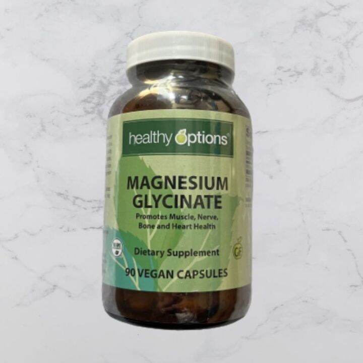 ♤Healthy Options Magnesium Glycinate 90c♖ | Lazada PH