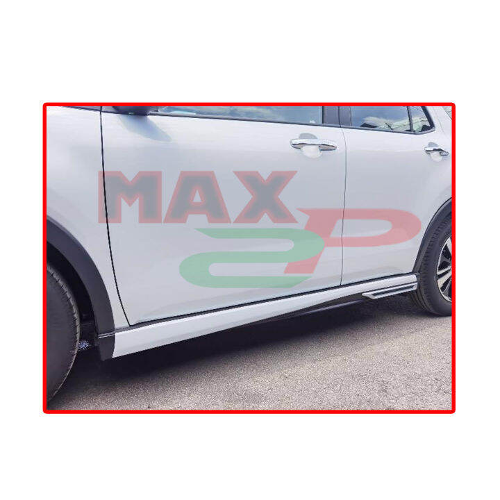 Perodua Ativa Gear UP GU Style Side Door Skirt Skirting Bumper Lower ...