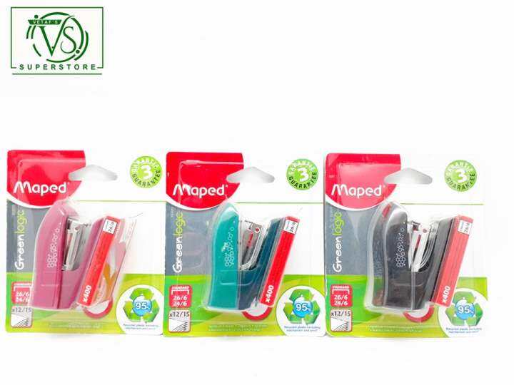MAPED GREENLOGIC MINI STAPLER | Lazada PH