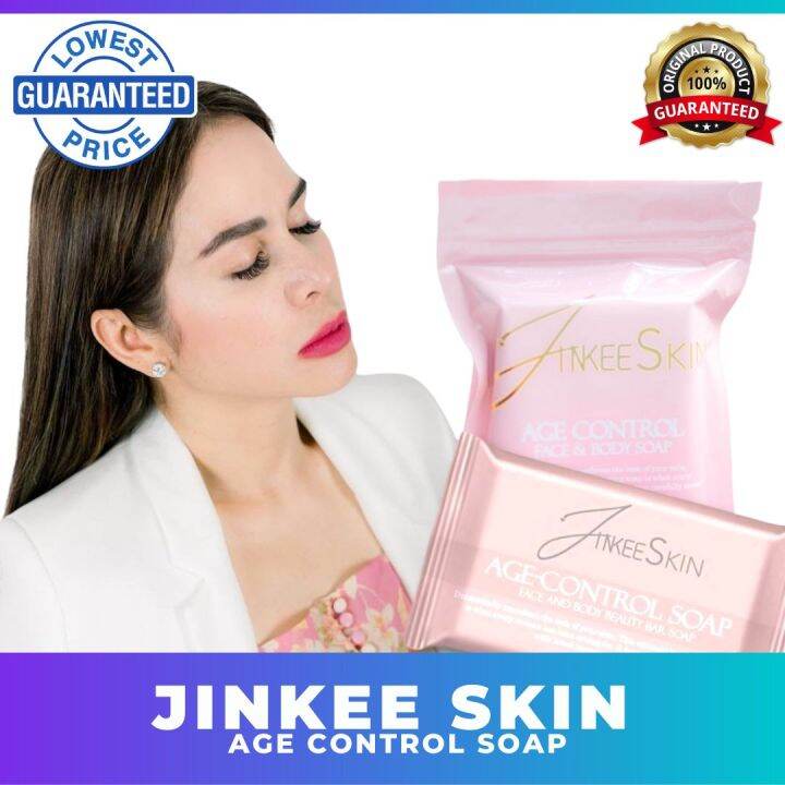 ⭐ Original JINKEE SKIN Soap | Age Control Soap Face and Body Beauty Bar ...