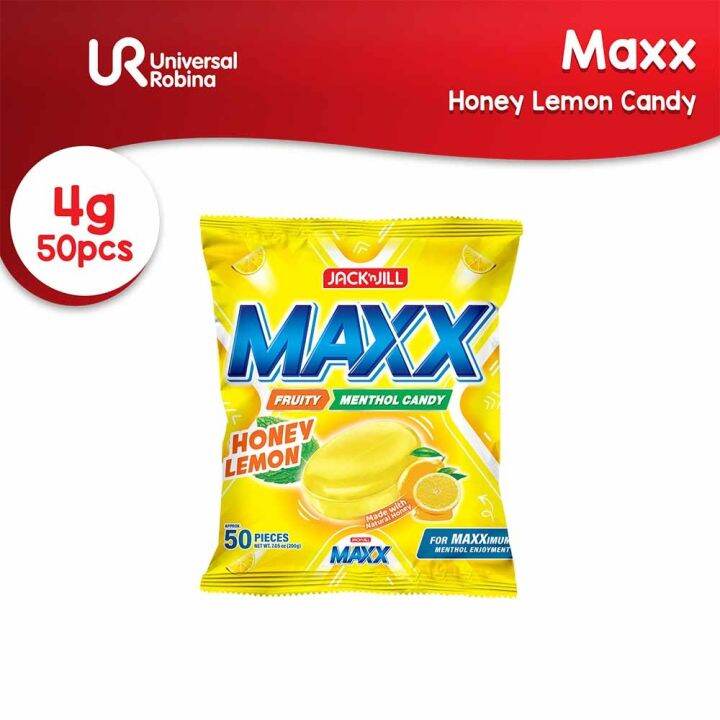 Maxx Honey Lemon Menthol Candy (50s) | Lazada PH
