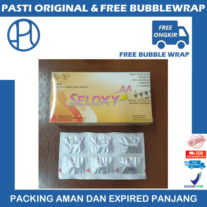 SELOXY AA CAPSUL STRIP 6 KAPLET | Lazada Indonesia