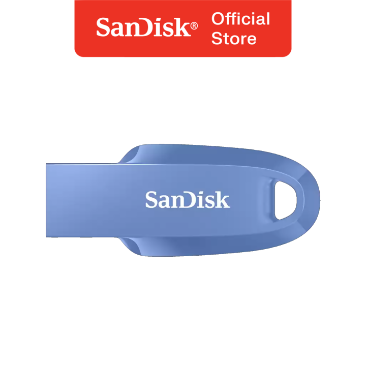 SanDisk Ultra Curve 128GB (SDCZ550-128G-G46NB) 3.2 Flash Drive (Navy ...