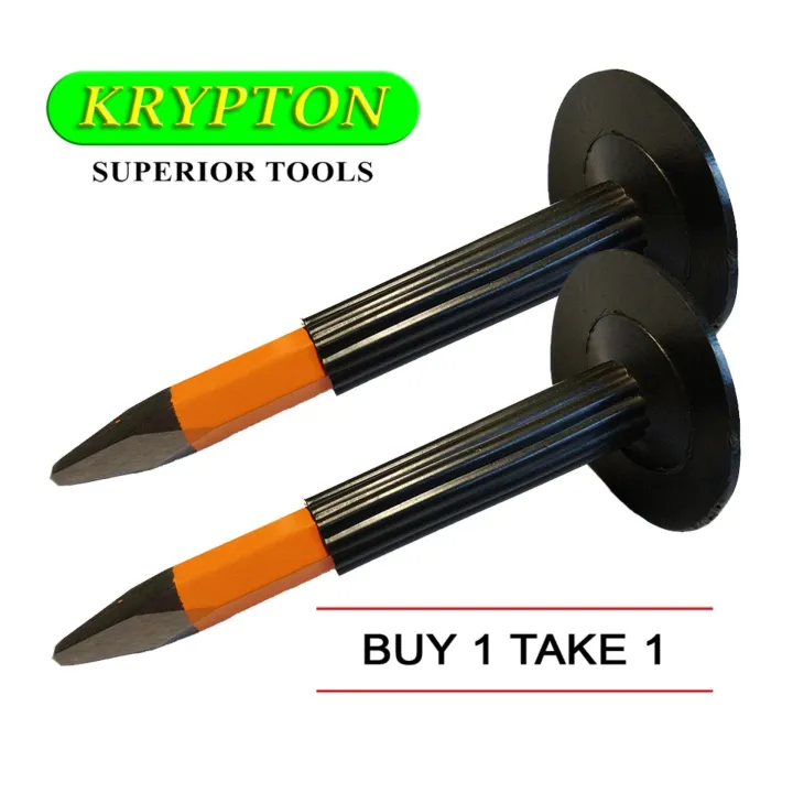 Krypton Pointed Cold Chisel, 12 mm (152 x 12, mm) - BUY 1 TAKE 1 ...