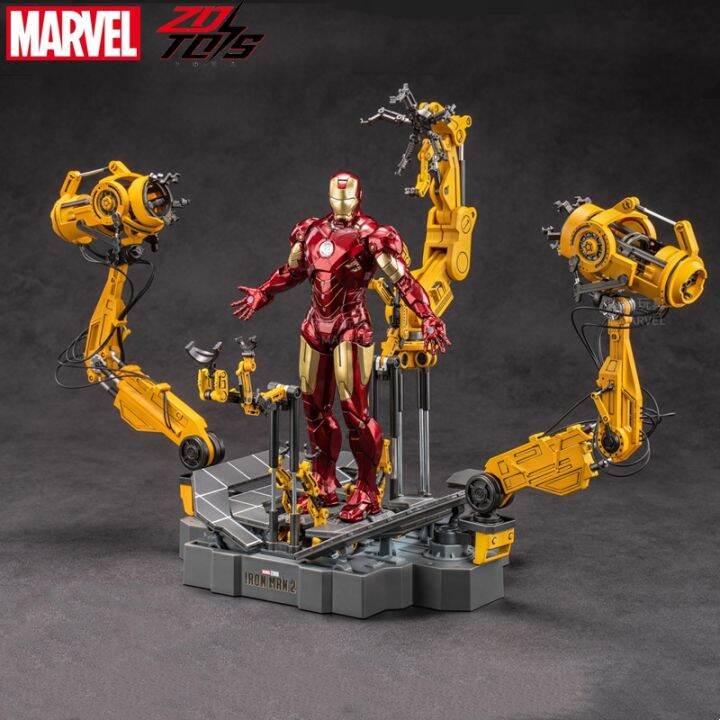 ZD Original กับ SUIT-UP GANTRY Original Marvel Legends 110 War Machine ...