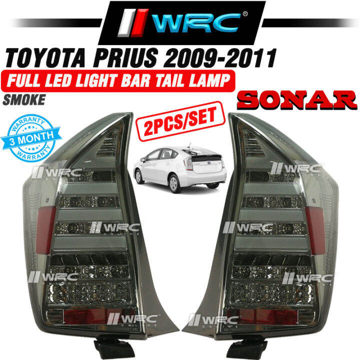 Sonar Toyota Prius 2009 - 2011 Full Led Light Bar Tail Lamp With Signal ...