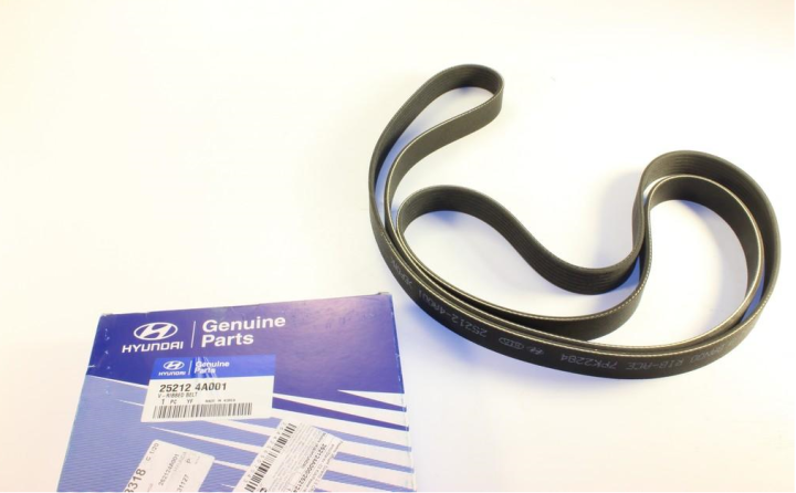 [ORIGINAL] 252124A001 FAN BELT 7PK2284 HYUNDAI STAREX 2001 - 2007 / KIA ...
