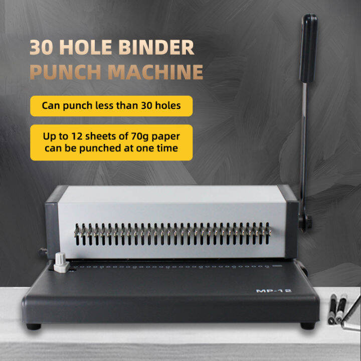 A4 B5 A5 Books binding machine Big capacity Easy Operation binding ...
