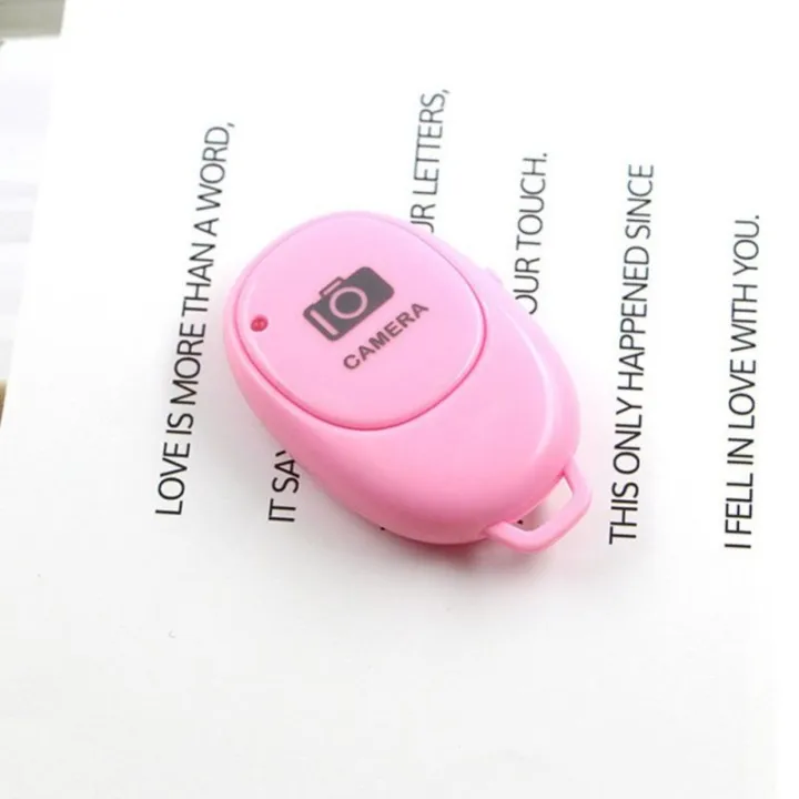 Mini Bluetooth Remote Control Button Wireless Controller Self-Timer Camera Stick Shutter Release ...