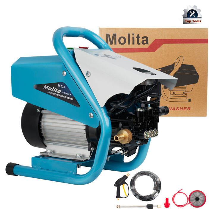 Molita เครื่องฉีดน้ำแรงดันสูง ปั๊มน้ำแรงดันสูง 3500 วัตต์ เครื่องล้างรถ เครื่องอัดฉีด เครื่องมือ ...