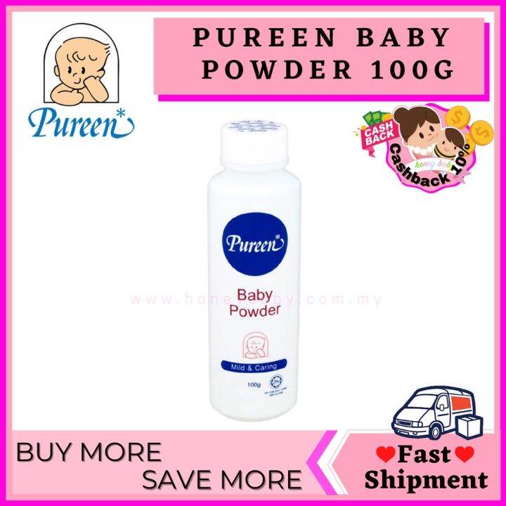 PUREEN Baby Powder 100g Bedak Bayi | Lazada