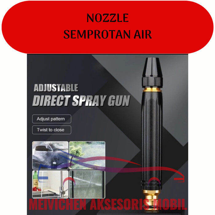 Kepala Semprotan Air Water Jet Spray Kuningan Nozzle Hose Steam ...