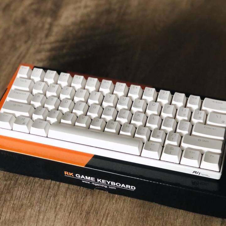 Royal Kludge RK61 (White) Mechanical Keyboard | Lazada PH