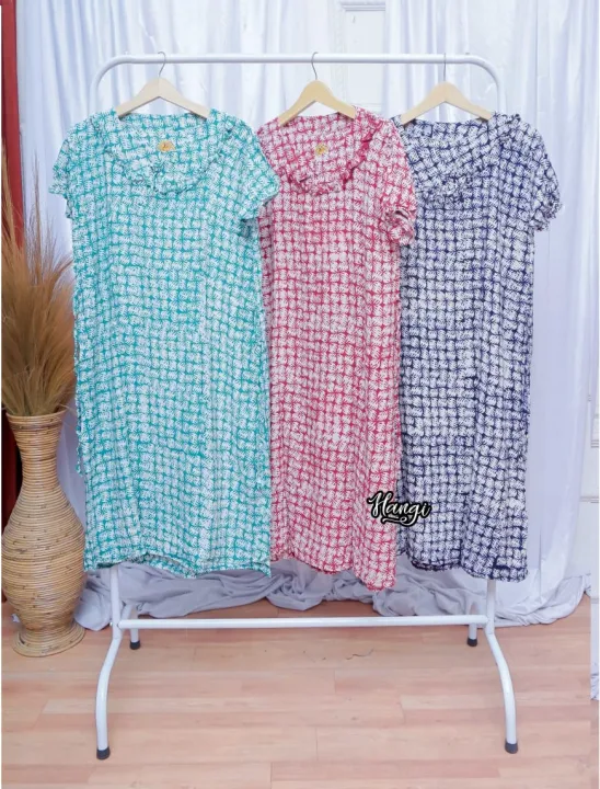 Daster Sederhana Murah Kekinian Proses Pembuatan Cap Adem dan Nyaman di ...