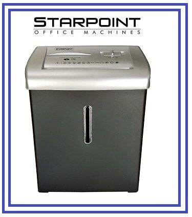PAPER SHREDDER / STARPOINT Cross Shredder cut CD Heavy Duty Paper ...