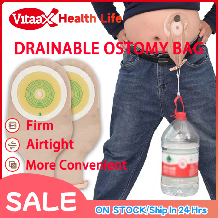 【5kg weight capacity】10Pcs Colostomy Bag Very strong and not easy to ...