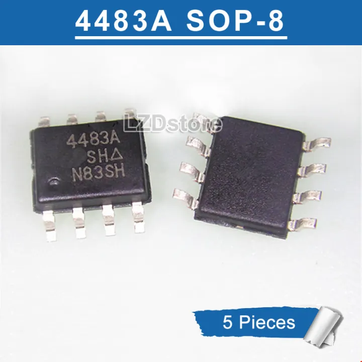 5pcs SI4483ADY SI4483A 4483A MOSFET SOP-8 new original | Lazada PH