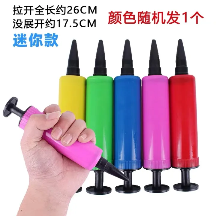 Portable Mini Tire Pump Hand Push Charging Cylinder Small Manual ...