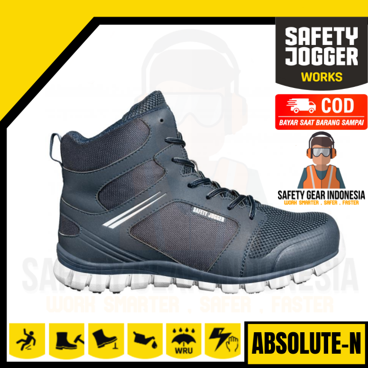 Sepatu Safety Jogger Absolute Navy - Sepatu Pelindung Kerja - Sepatu ...