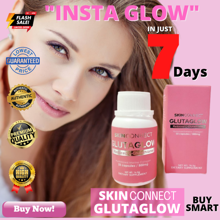 [ORIGINAL] Gluta Glow by Skin Connect - (Glutathione, Collagen, Vitamin ...