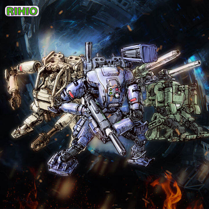RIHIO infiniy far-reaching 1:60 million-powered toy model mecha series ...