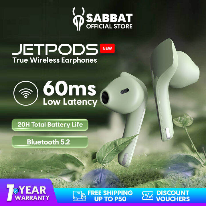 [PRE-ORDER] Sabbat Jetpods True Wireless Bluetooth Earphones 3D ...