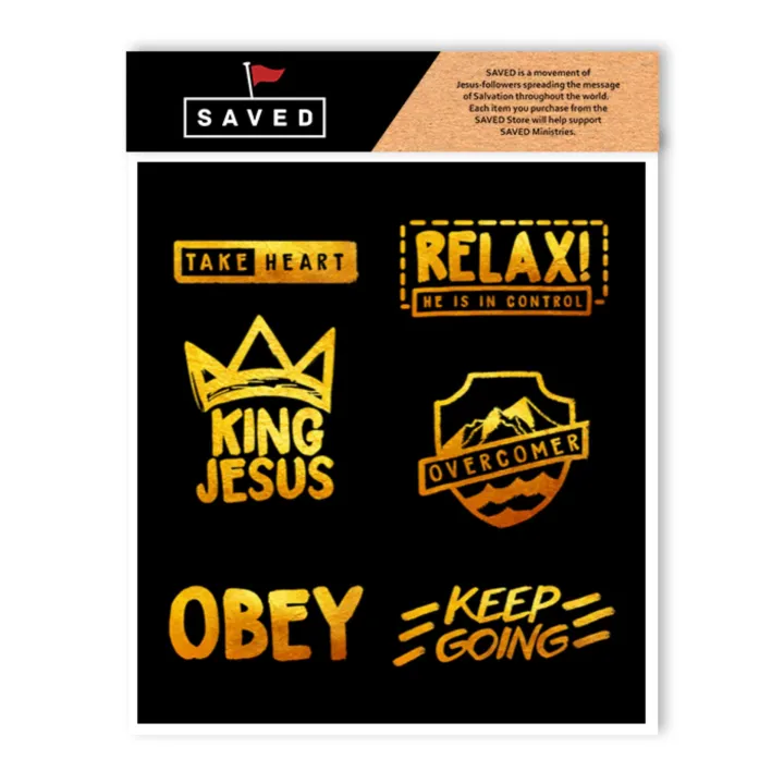 SAVED Sticker Pack | Lazada PH