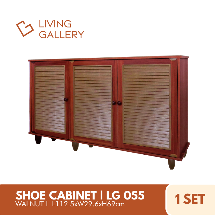 Living Gallery Shoe Cabinet | Sturdy & Durable | Multi-Functional Storage Shelf | Suitable For ...