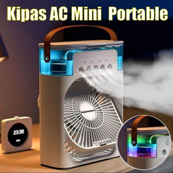 Kipas Ac Mini Air SQRS Cooler Fan portable Mobil-Ruangan Super Dingin ...