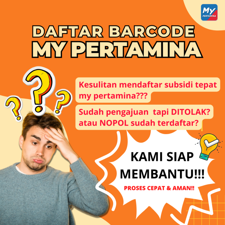 Jasa Pendaftaran Barcode Subsidi Tepat My Pertamina/Kartu QR CODE ... Jasa Pendaftaran Barcode Subsidi Tepat My Pertamina/Kartu QR CODE ...