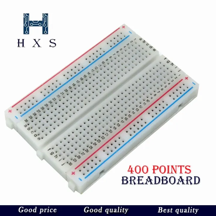 1PCS breadboard 400 points Solderless proto board 400 comtacts ...