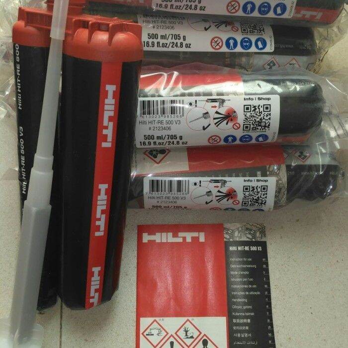 Chemical HILTI HIT RE 500 V3/500 ml / Lem Hilti | Lazada Indonesia