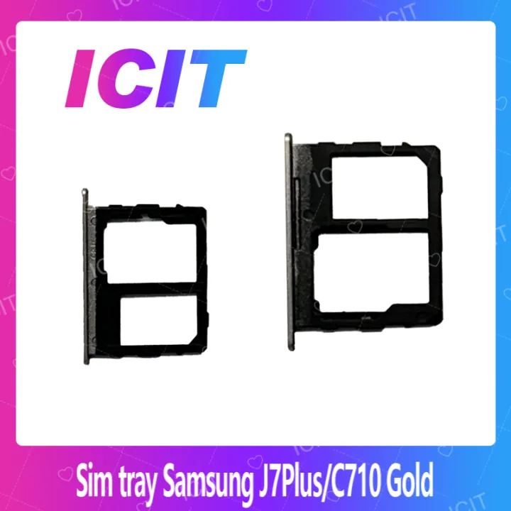 Samsung J7Plus/C710 อะไหล่ถาดซิม ถาดใส่ซิม Sim Tray (ได้1ชิ้นค่ะ ...