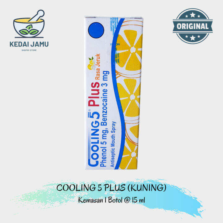 Cooling 5 Plus Untuk Sakit Gigi Ukuran 15ml | Lazada Indonesia
