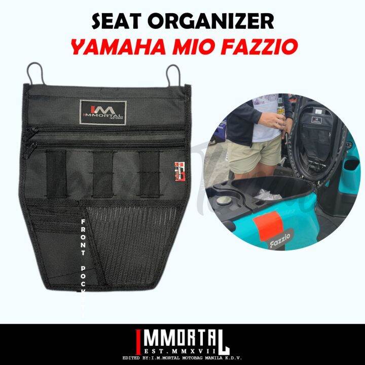Yamaha Mio Fazzio Seat Organizer by IMMortal Motobag | Lazada PH