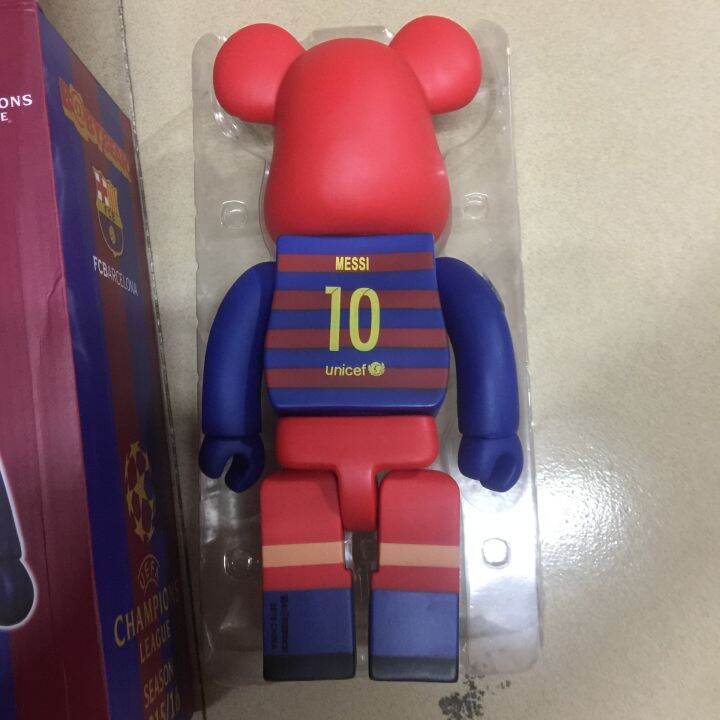 Hot Bearbrick Bears Real Madrid Team Building Blocks Barcelona Team ...