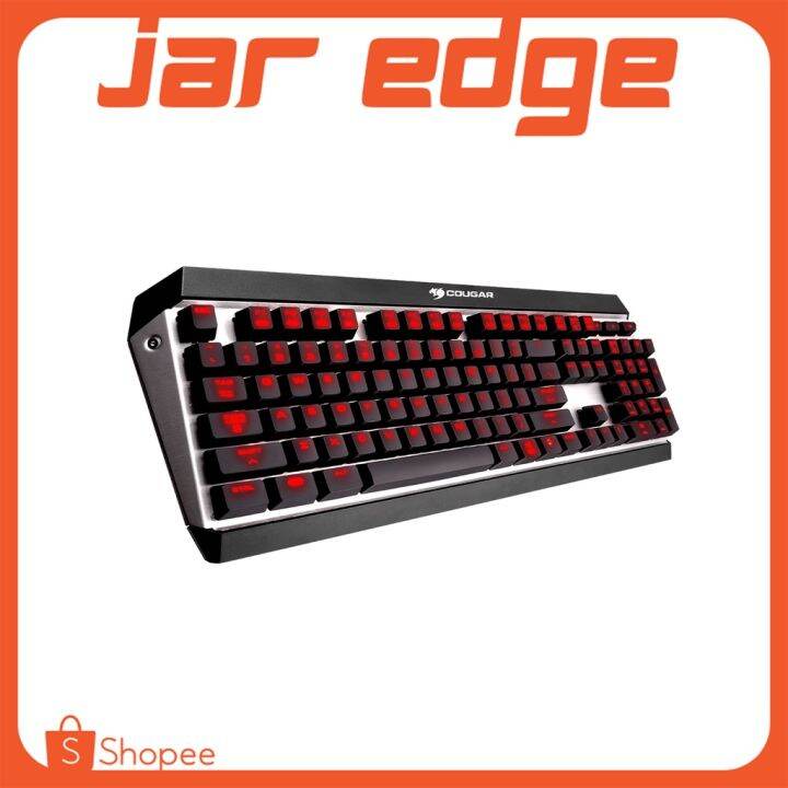 QW Cougar Attack X3 Cherry MX Red Switch Mechanical Gaming Keyboard ...