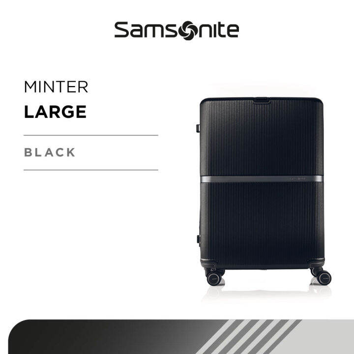Samsonite Koper Hardcase Minter Spinner Large 28 Inch - Black | Lazada ...