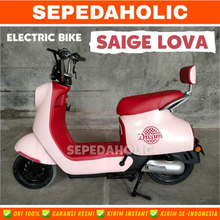 Sepeda Listrik SAIGE LOVA Electric E Bike 600 Watt | Lazada Indonesia