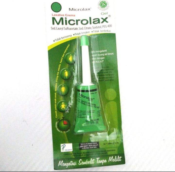 Microlax gel suppositoria 5ml obat pencahar susah BAB | Lazada Indonesia